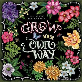 You Can Grow Your Own Way | 2026 7 x 14 Inch (Hanging) Monthly Mini ...