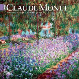 Claude Monet | 2026 7 x 14 Inch (Hanging) Monthly Mini Wall Calendar ...